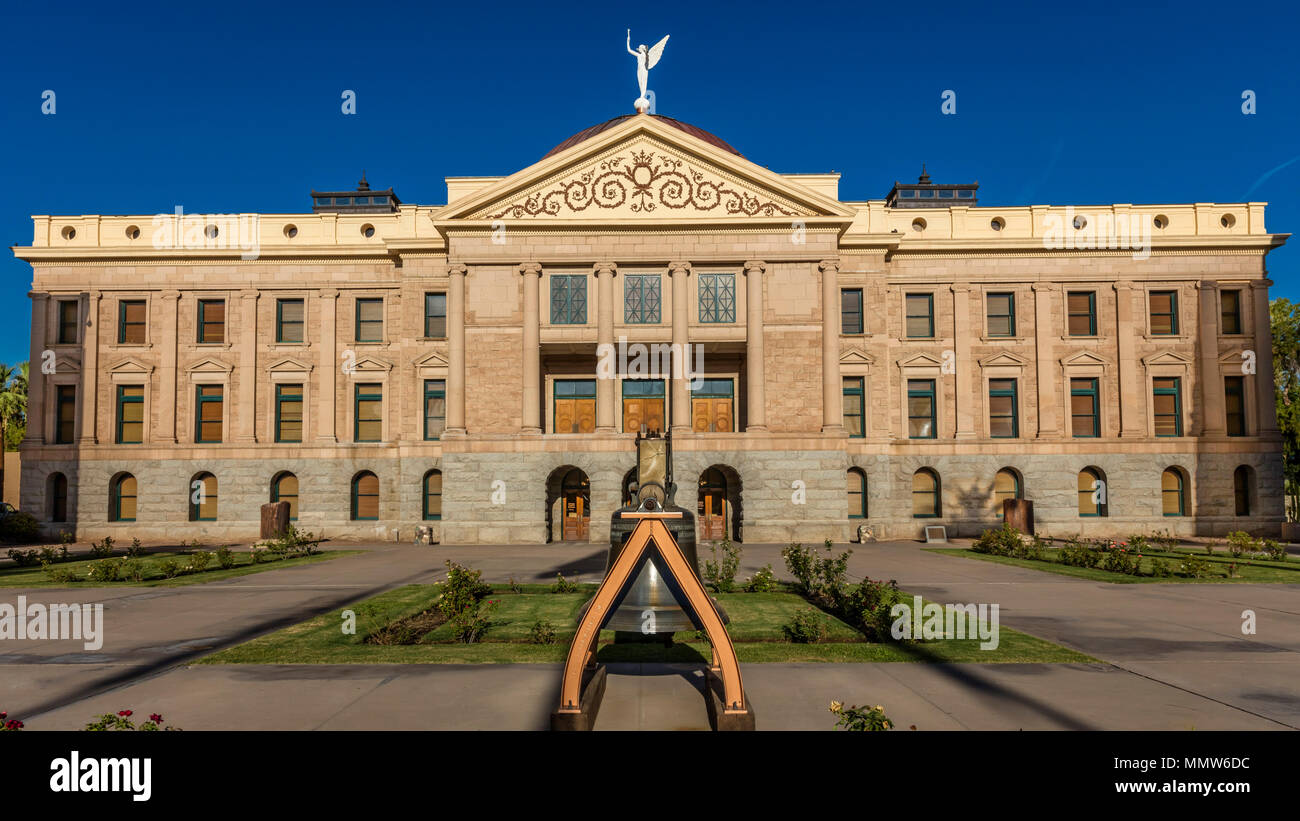 AUGUST 23, 2017 - PHOENIX ARIZONA - Replica of Liberty Bell in front of ...