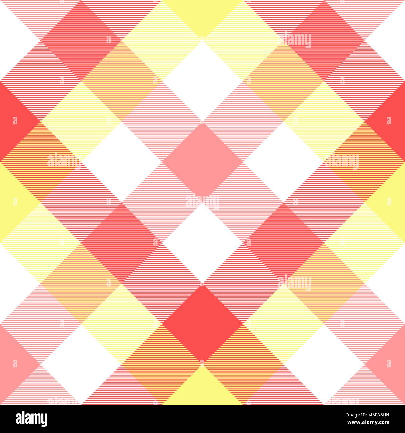 Pink baby color plaid seamless pattern. Vector illustration Stock ...