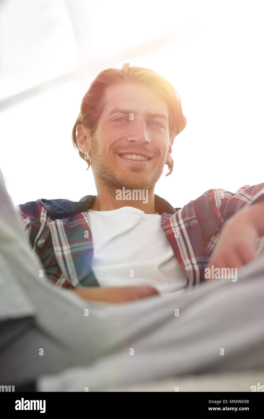portrait of a successful young man Stock Photo - Alamy