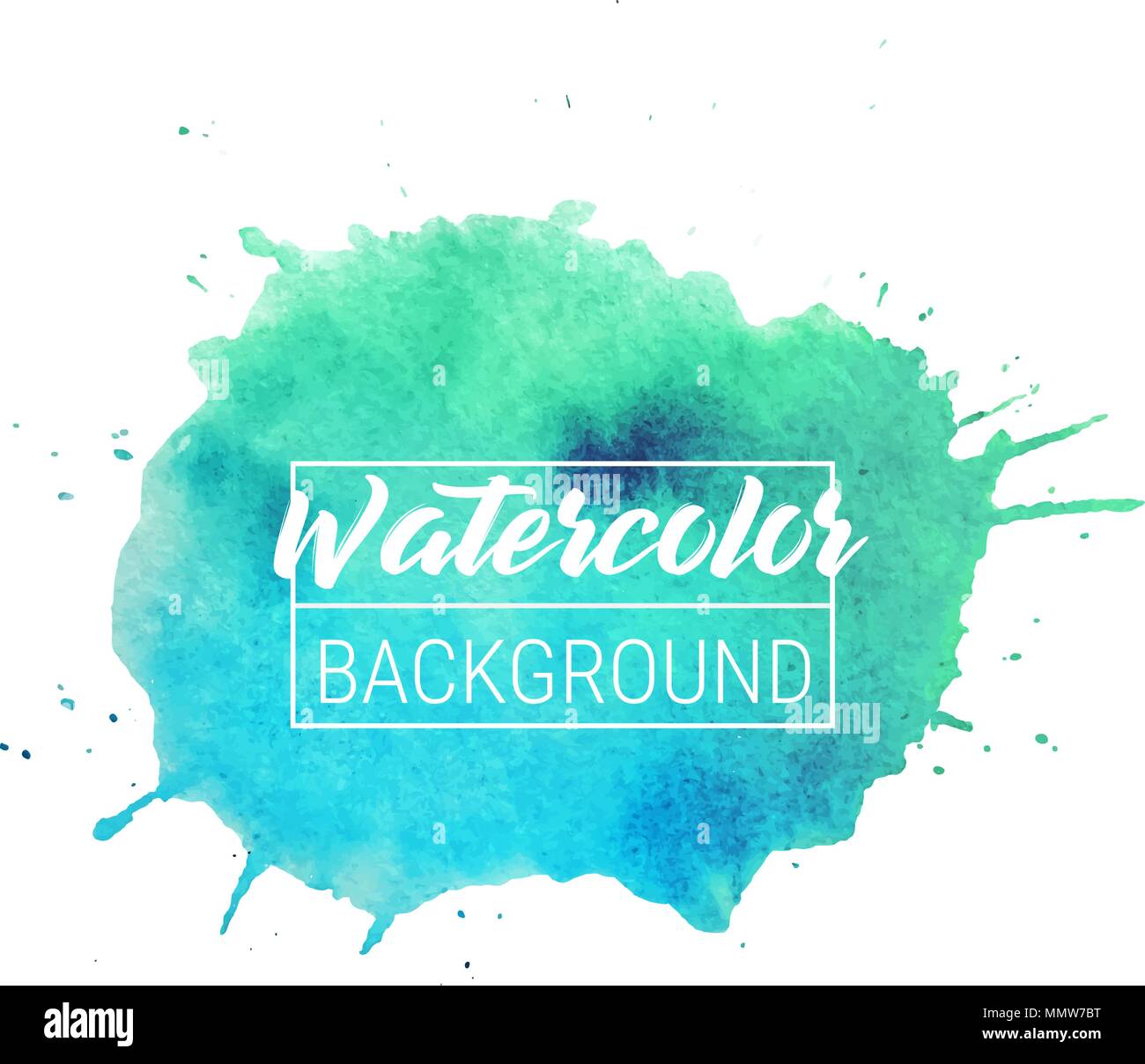 Watercolor blob vector text box background. Isolated watercolor blob ... Watercolor blob vector text box background. Isolated watercolor blob ...
