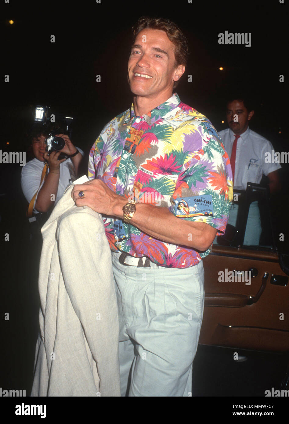 WEST HOLLYWOOD, CA - JULY 13: Actor Arnold Schwarzenegger attends ...