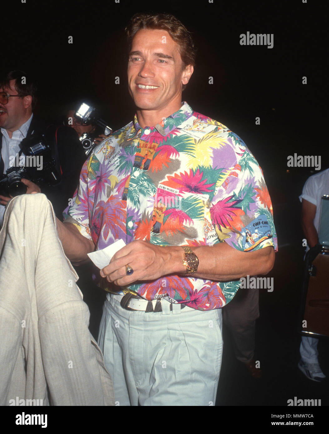 WEST HOLLYWOOD, CA - JULY 13: Actor Arnold Schwarzenegger attends ...