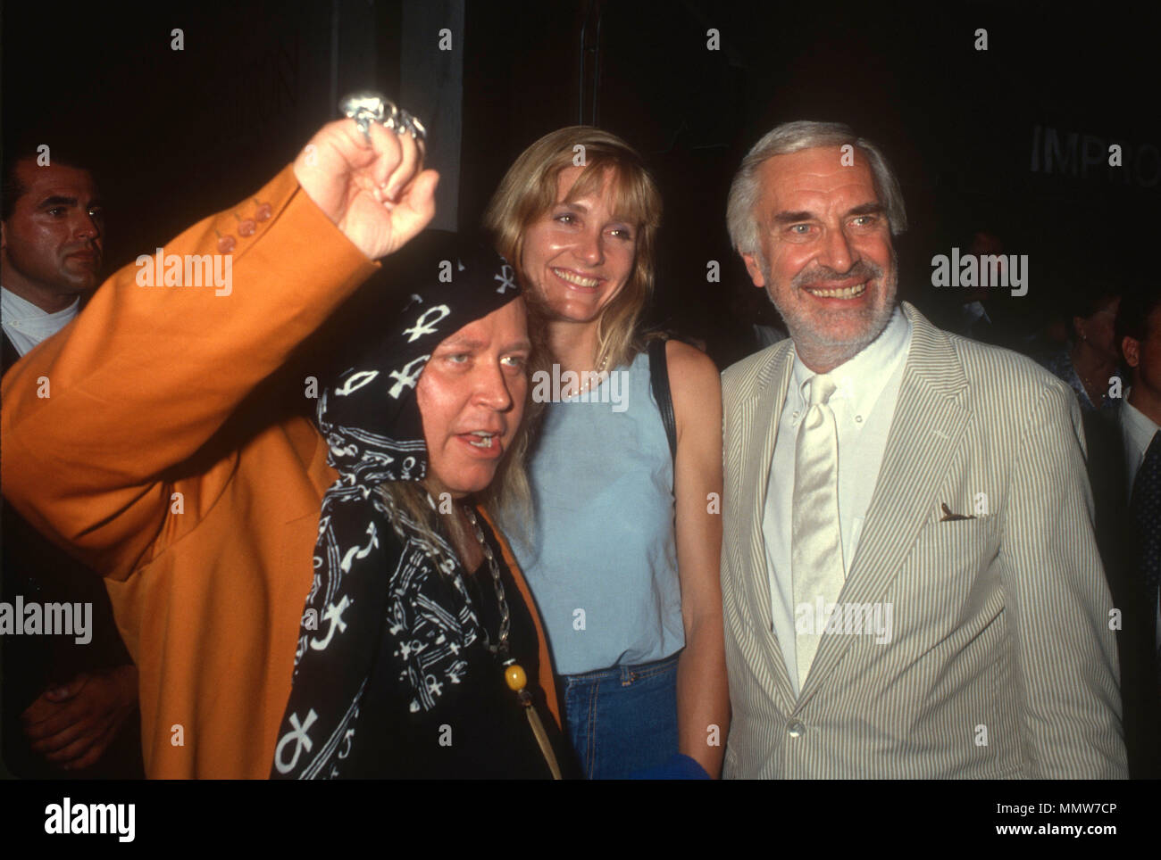 WEST HOLLYWOOD, CA - JULY 13: (L-R) Comedian Sam Kinison, Gretchen ...