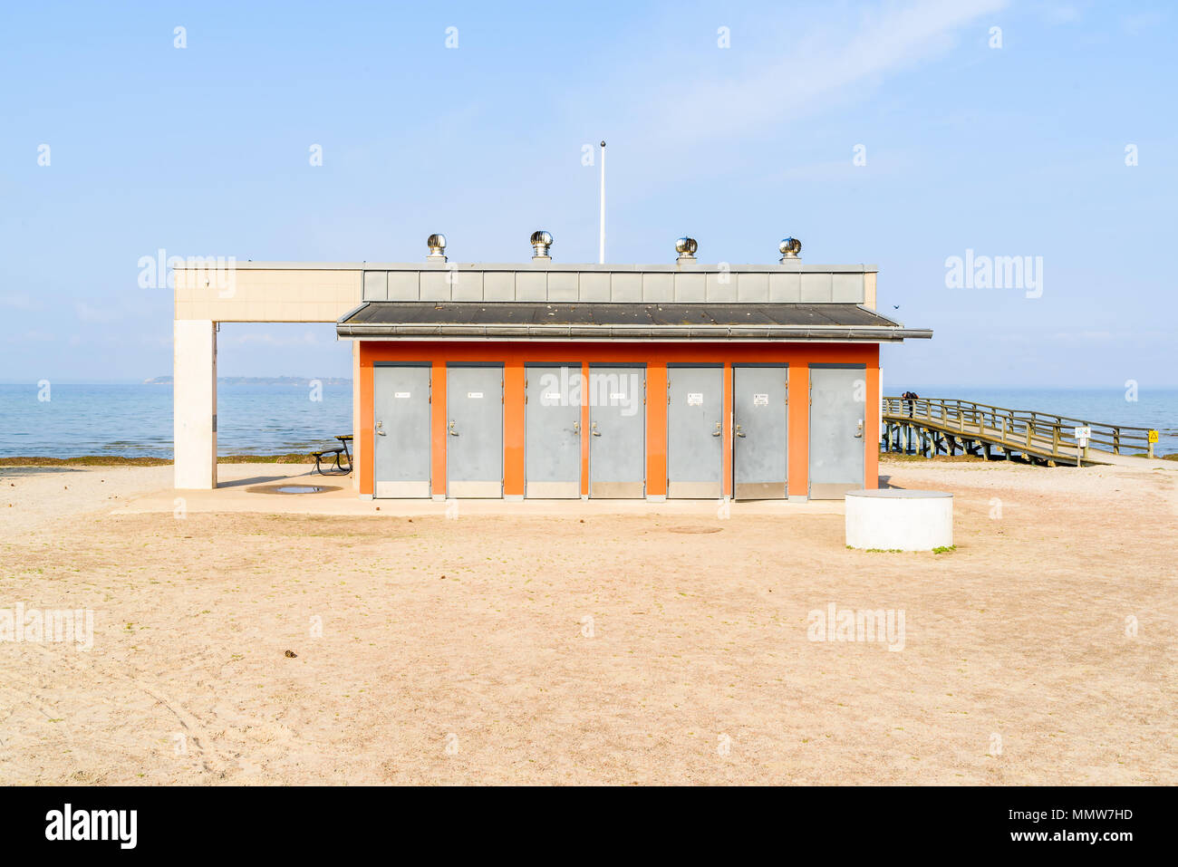 Shower facility on beach hi-res stock photography and images - Alamy