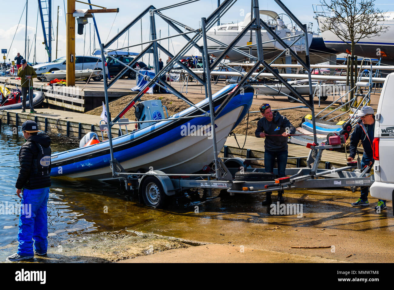 Winch up the ramp hi-res stock photography and images - Alamy