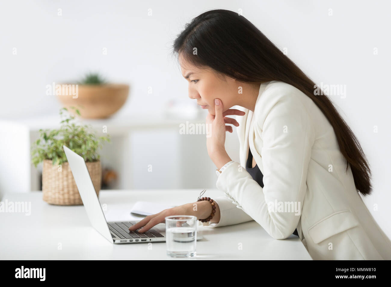 Woman Thinking Hard High Resolution Stock Photography and Images - Alamy