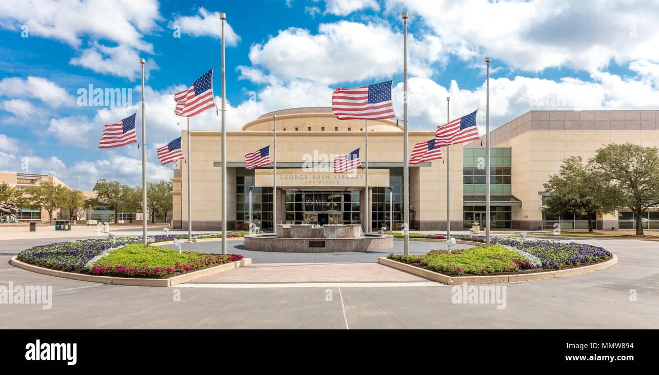 FEBRUARY 28, 2018 - COLLEGE STATION TEXAS - George H.W. Bush ...