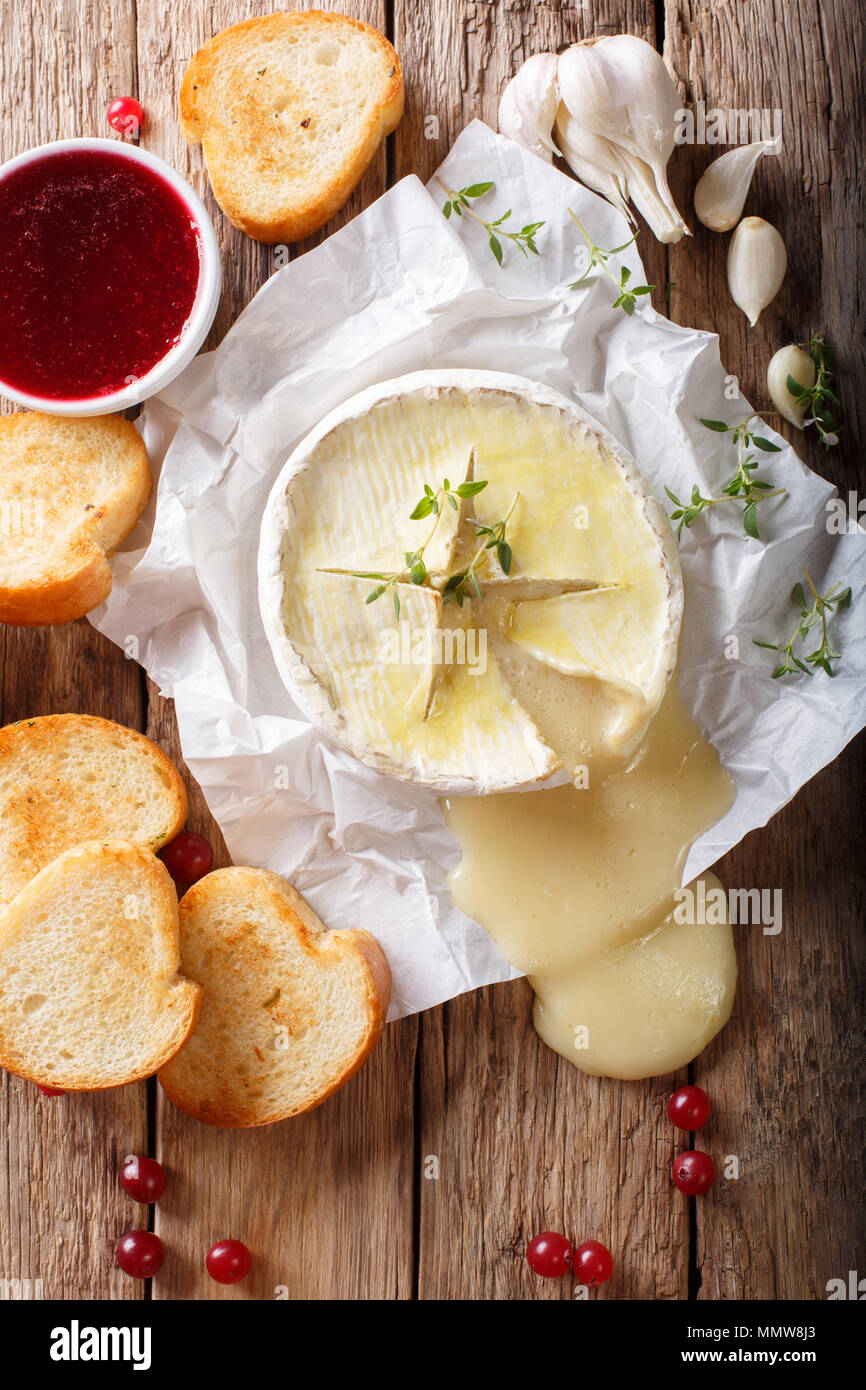 Camembert baked hi-res stock photography and images - Alamy