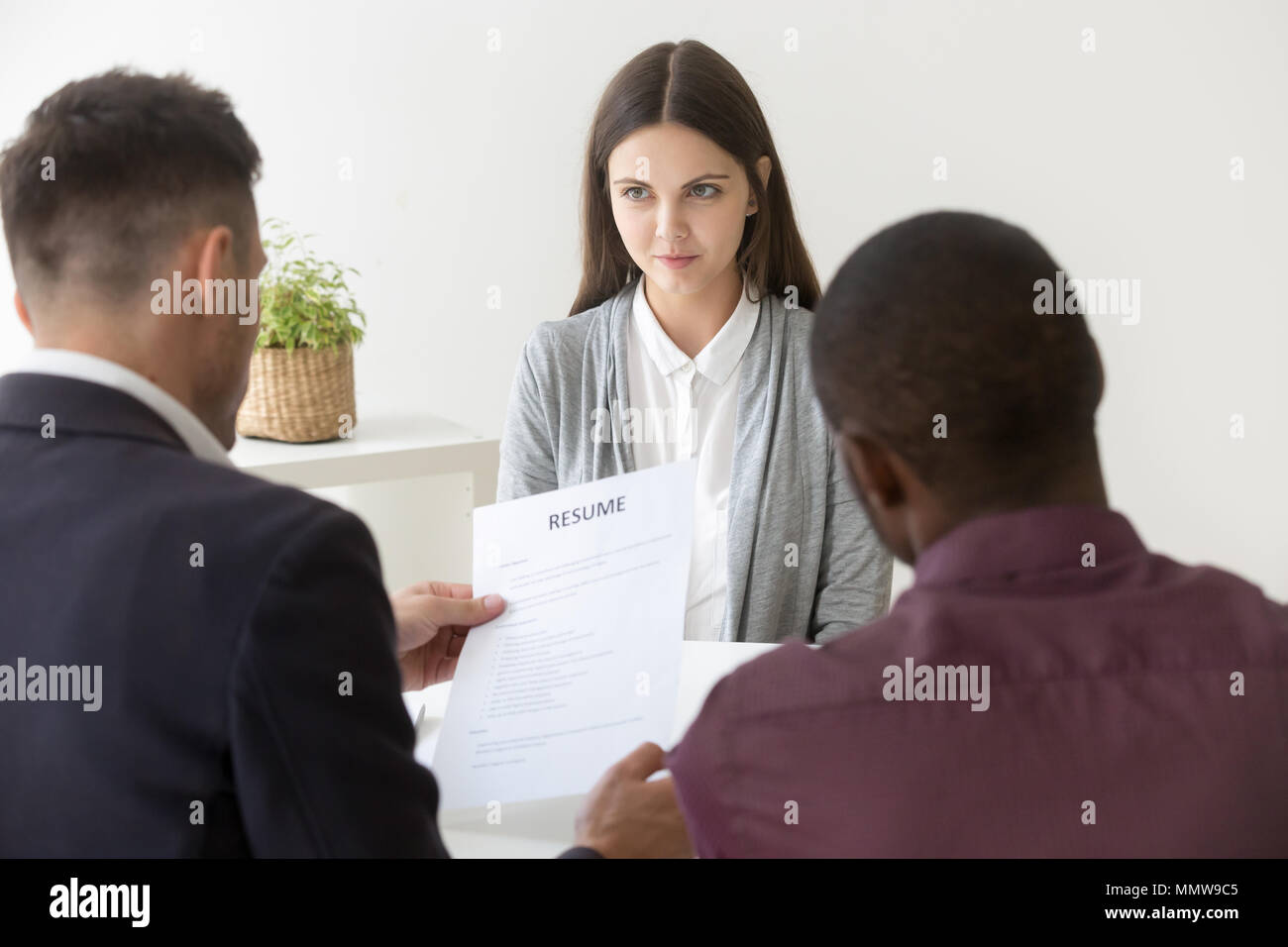 Applicant first impression hi-res stock photography and images - Alamy