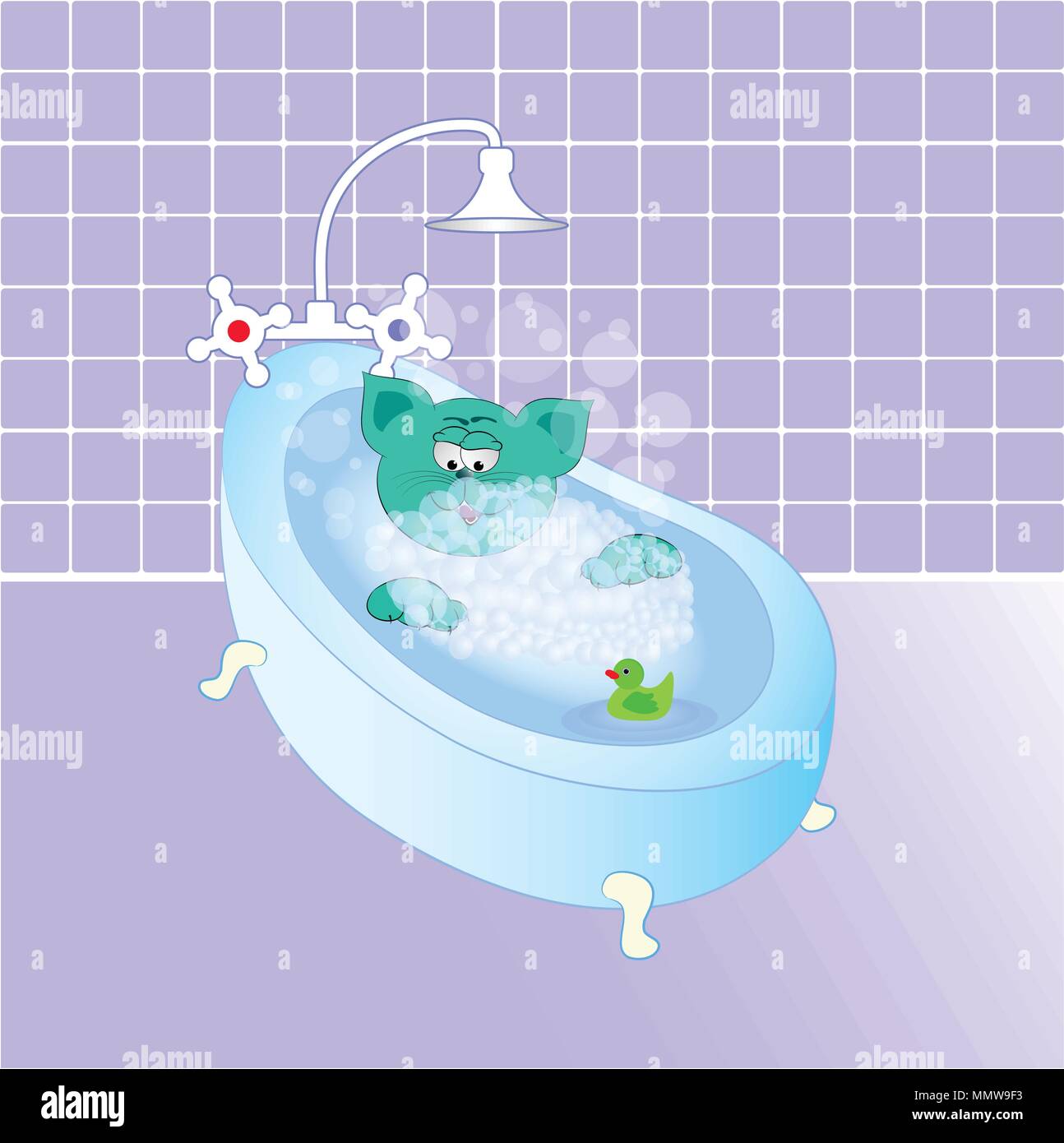 Bath toy Stock Vector Images - Alamy