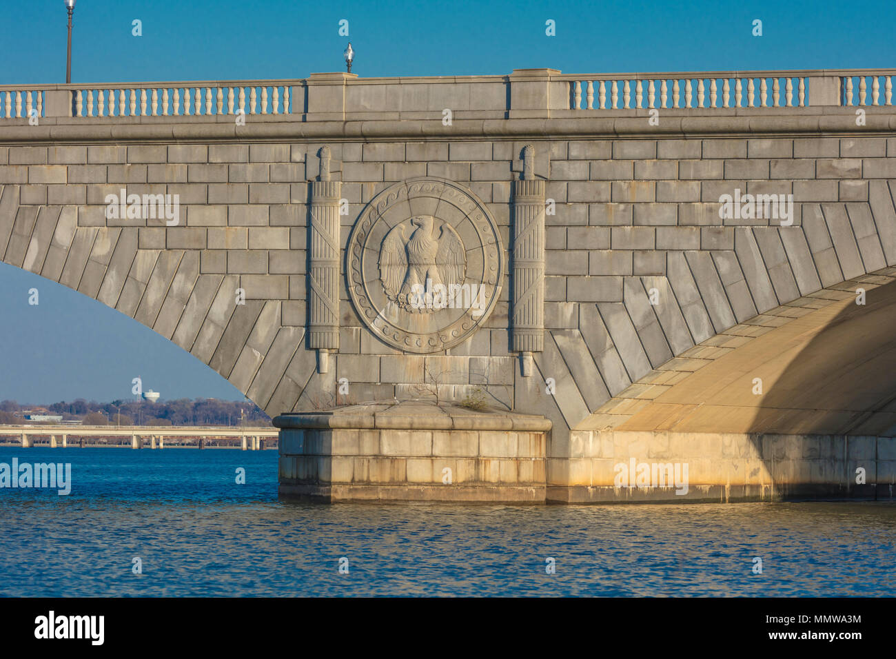 APRIL 10, 2018 - WASHINGTON D.C. - Memorial Bridge Washington D.C. and ...