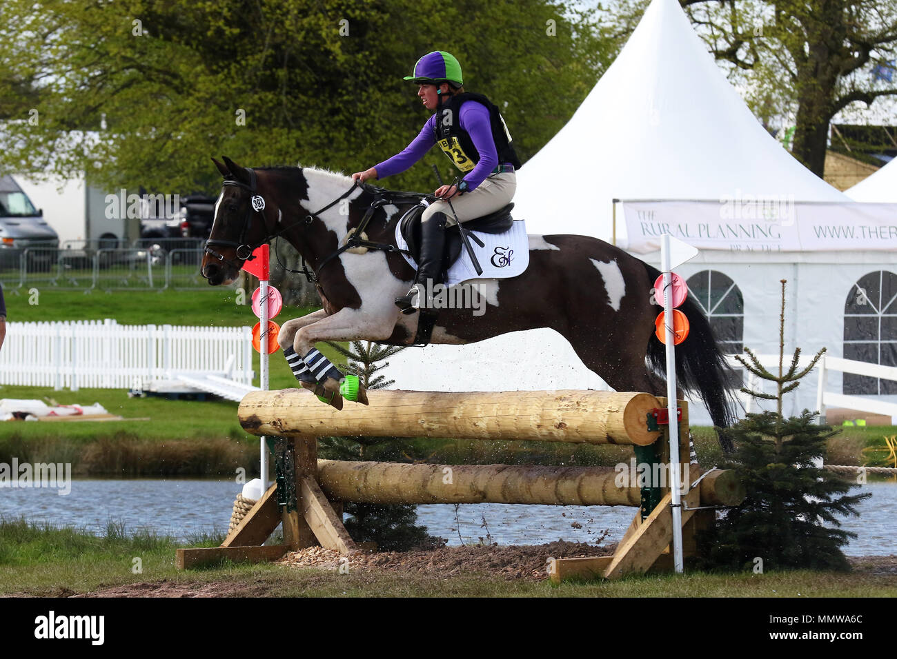 Amy Howe riding Unchartered Territory in the BE90 Badminton Grassroots ...