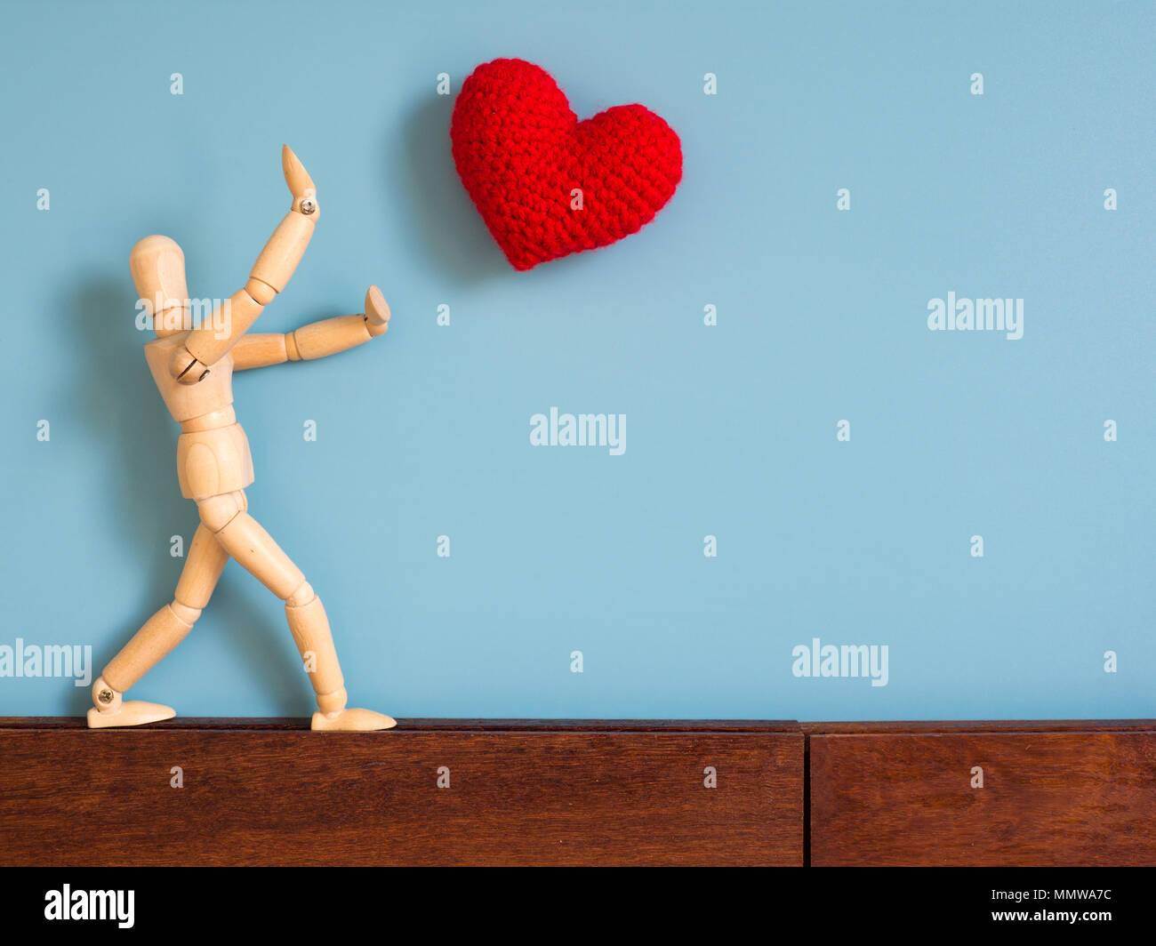 Heart head and hands model hi-res stock photography and images - Alamy
