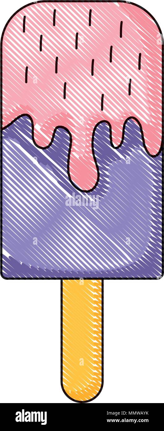 ice cream bar icon over white background, vector illustration Stock Vector Image & Art - Alamy