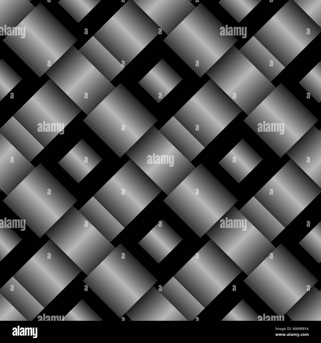 Black woven seamless background tile. Vector illustration eps 10 Stock ...