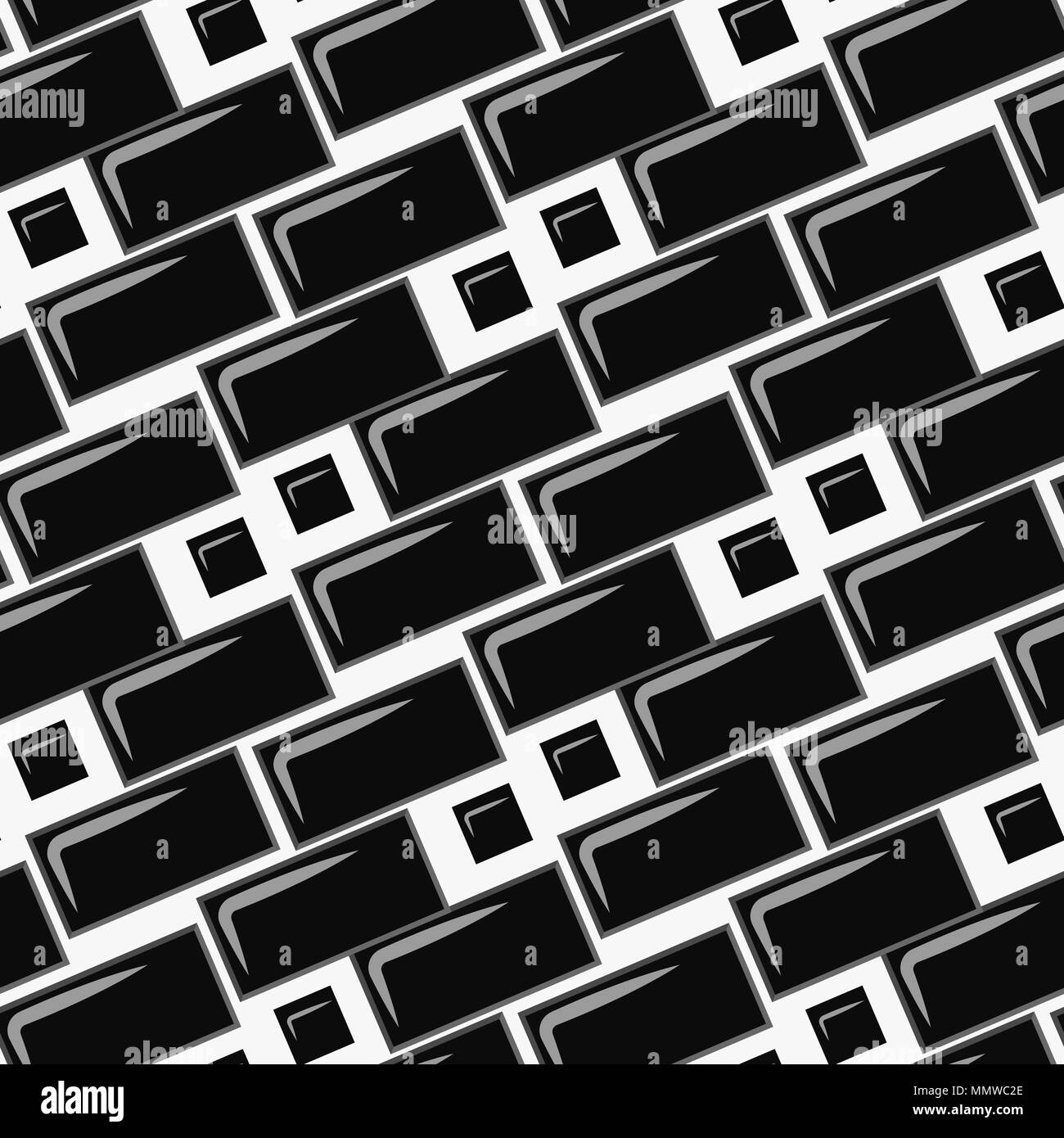 Staggered arrangement Stock Vector Images - Alamy