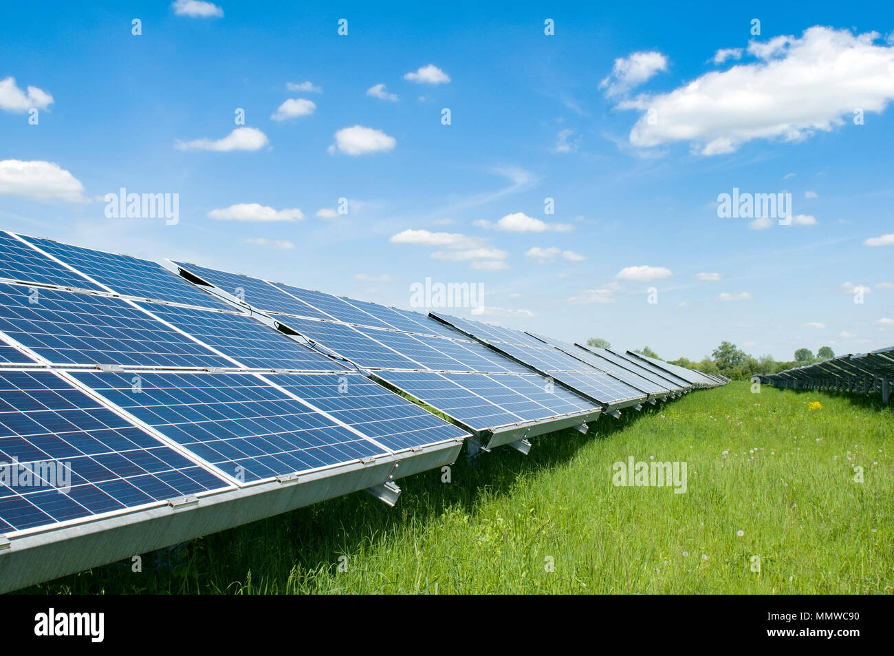 image of a big solar plant Stock Photo - Alamy