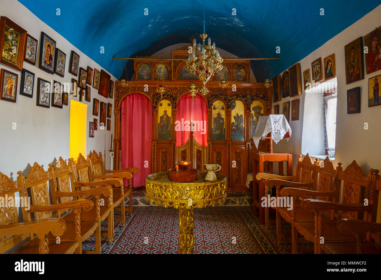 Church Interior Greece High Resolution Stock Photography and Images - Alamy