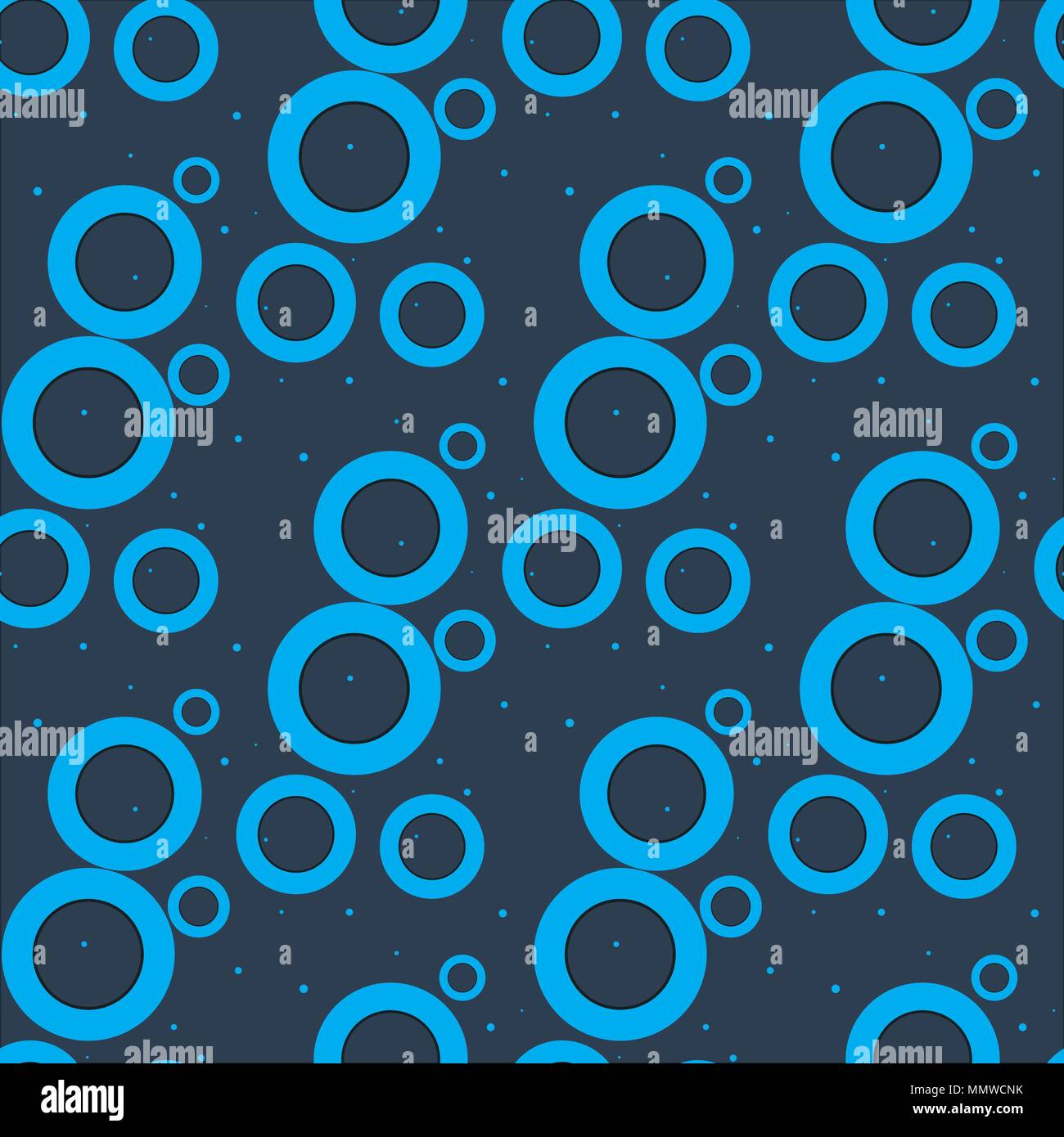 Circles seamless pattern. Modern stylish texture. Repeating or looping ...