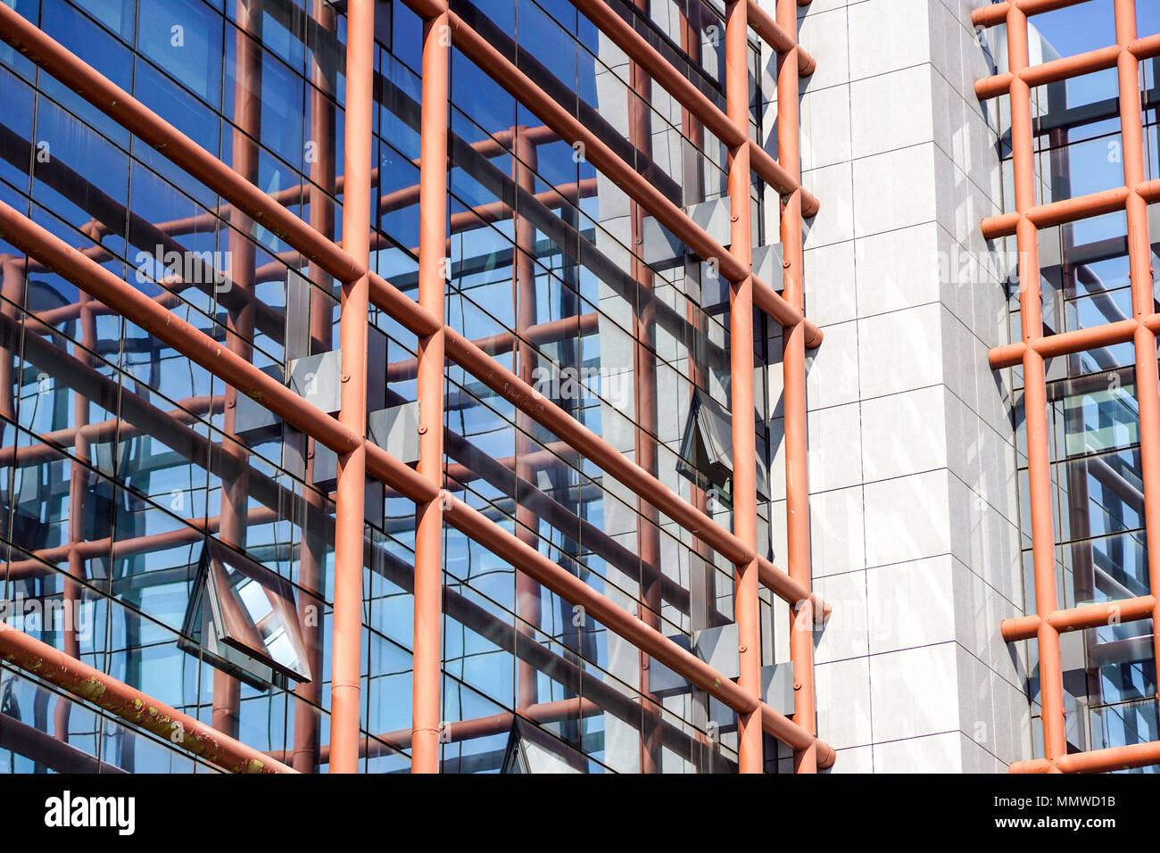 Windows of Skyscraper Business Office, Corporate building Stock Photo ...