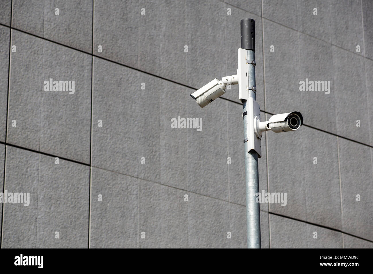 Security CCTV camera in office building Stock Photo - Alamy