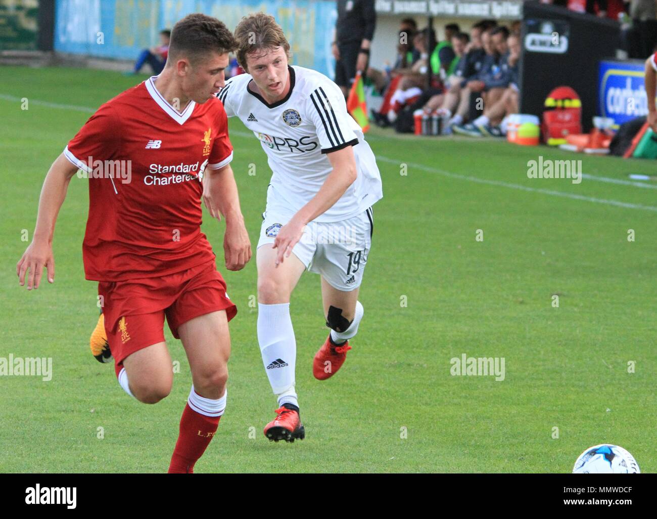 Rhyl football ground hi-res stock photography and images - Alamy