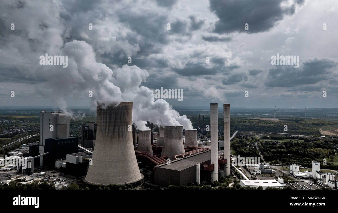 coal power plant station RWE Germany Heavy Industry Stock Photo - Alamy