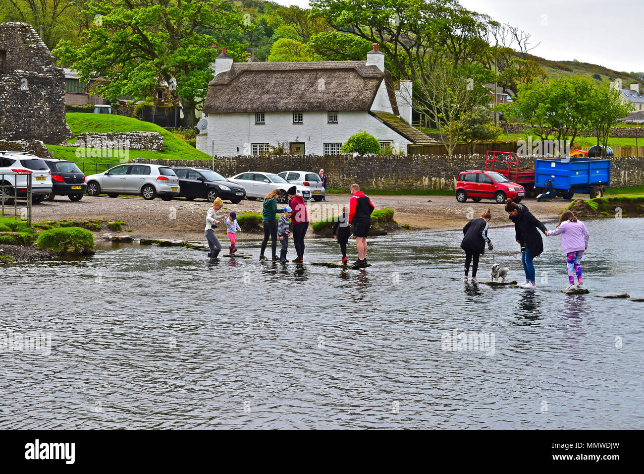 Happy river steps hi-res stock photography and images - Alamy