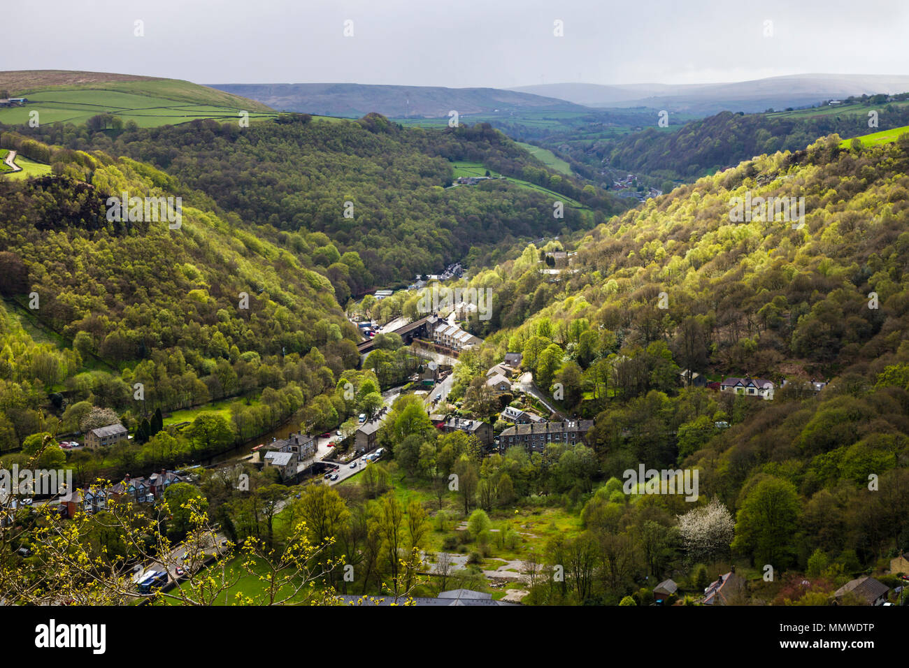 View into calder valley hi-res stock photography and images - Alamy