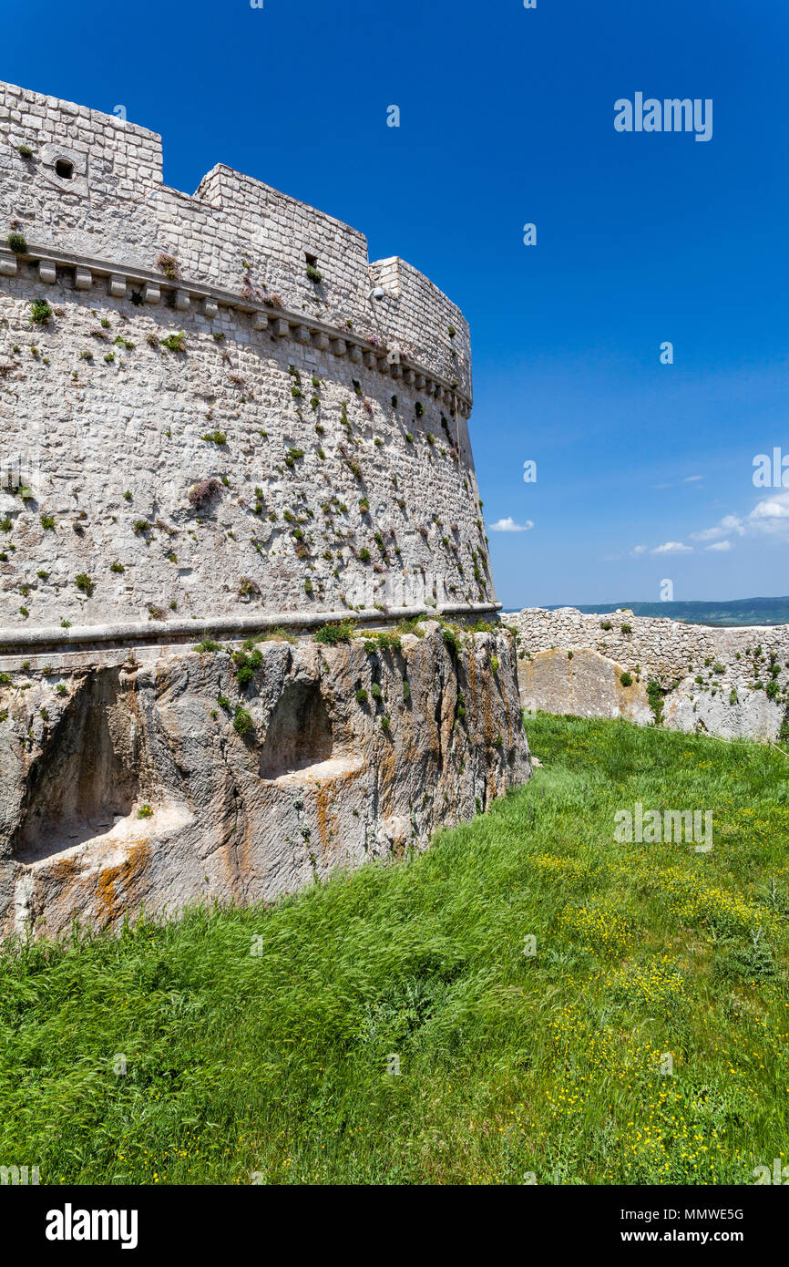 castle of monte sant'angelo Stock Photo - Alamy