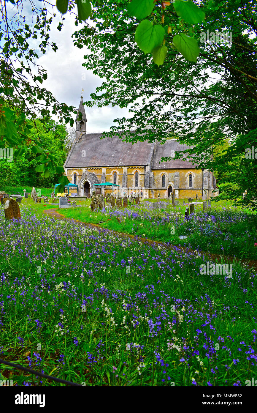 St Teilo's Church in the pretty rural village of Merthyr Mawr, was ...