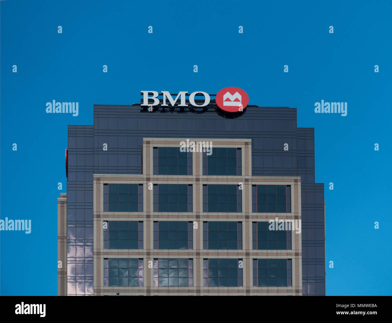 BMO plaza in Indianapolis Indiana Stock Photo - Alamy