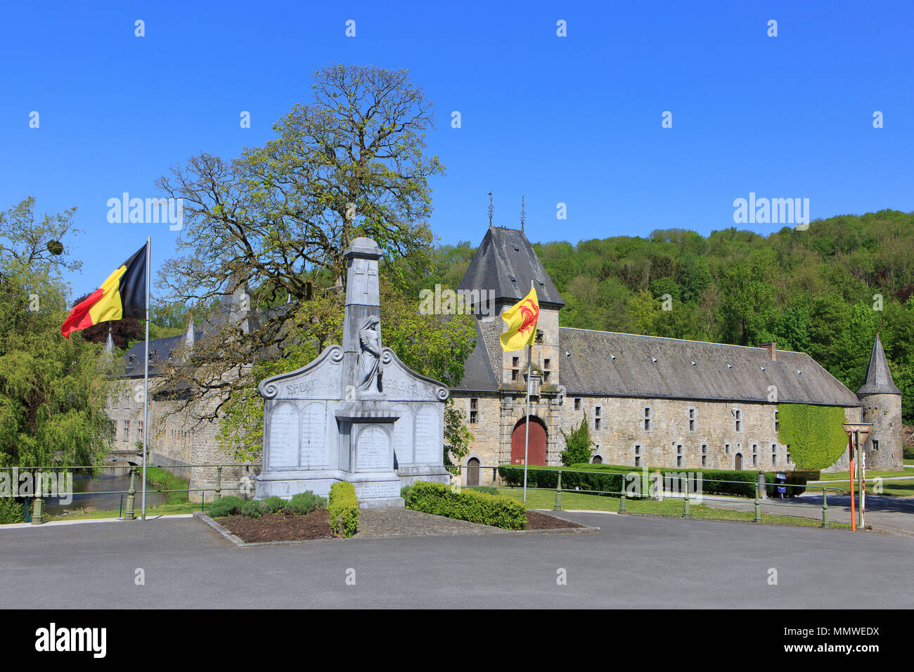 World War I Memorial for the victims of Spontin (province of Namur) in ...