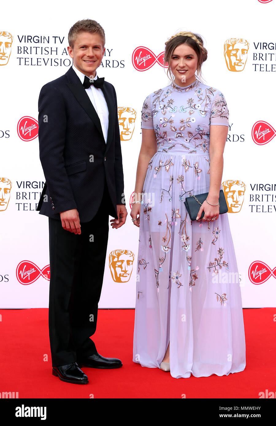 George Rainsford and Alicia Munroe attending the Virgin TV British ...