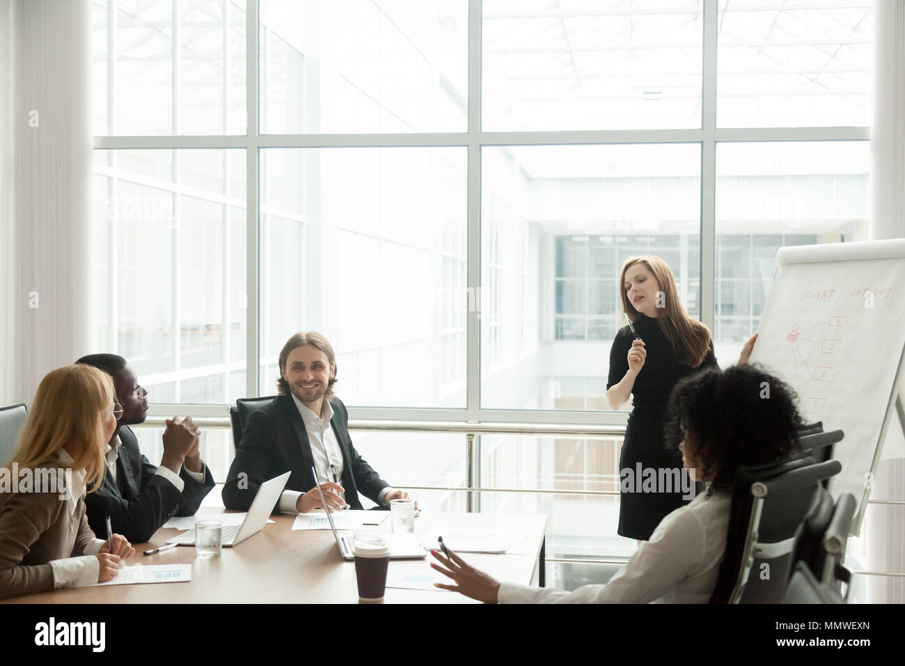 Sales team hi-res stock photography and images - Alamy