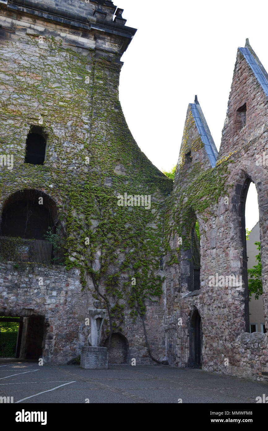 The Aegidienkirche (Saint Giles church), church destroyed in World War ...