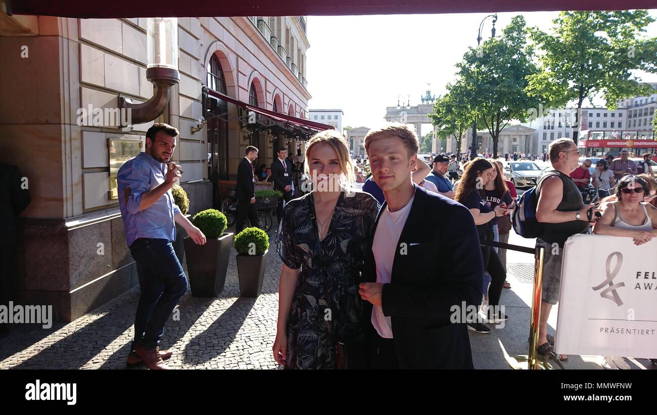 timur bartels und freundin michelle math felix burda award may 13 2018 ...