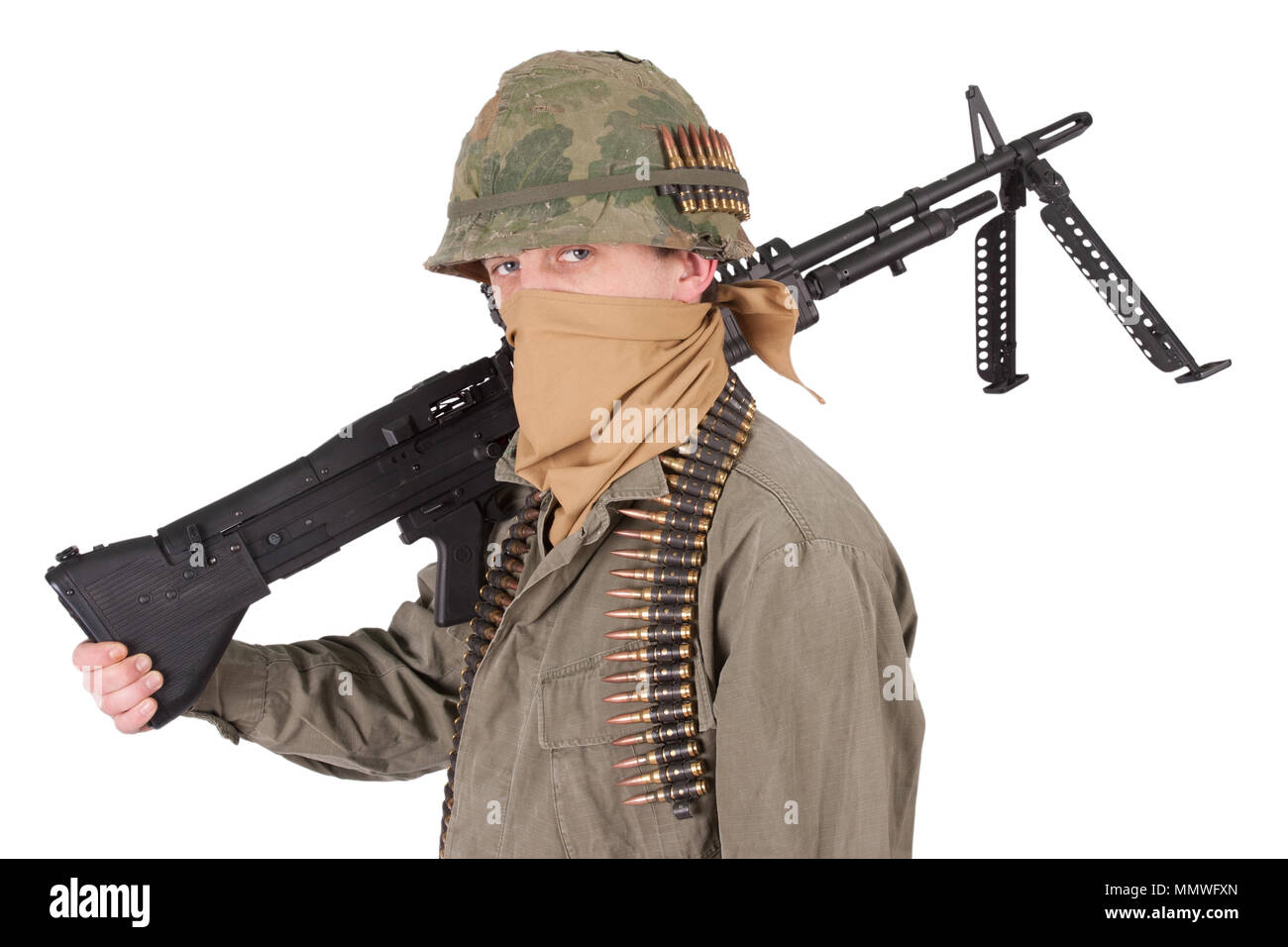 us army soldier vietnam war period Stock Photo - Alamy