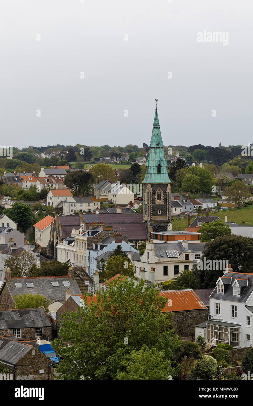 Church of St Joseph and St Mary - St Peter Port Guernsey Stock Photo ...