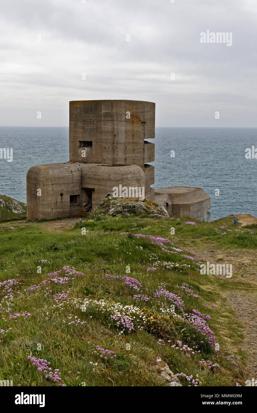 WW2 German naval range-finding observation tower MP4 L'Angle on ...