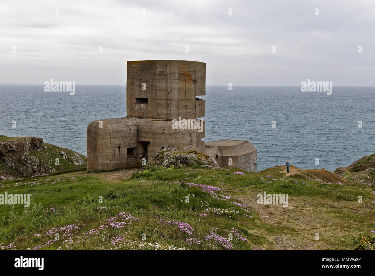 WW2 German naval range-finding observation tower MP4 L'Angle on ...