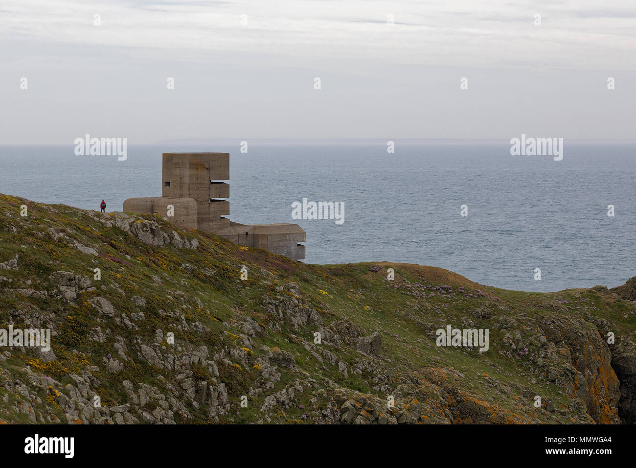 WW2 German naval range-finding observation tower MP4 L'Angle on ...