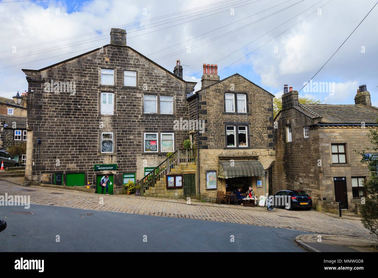 Heptonstall village hi-res stock photography and images - Alamy