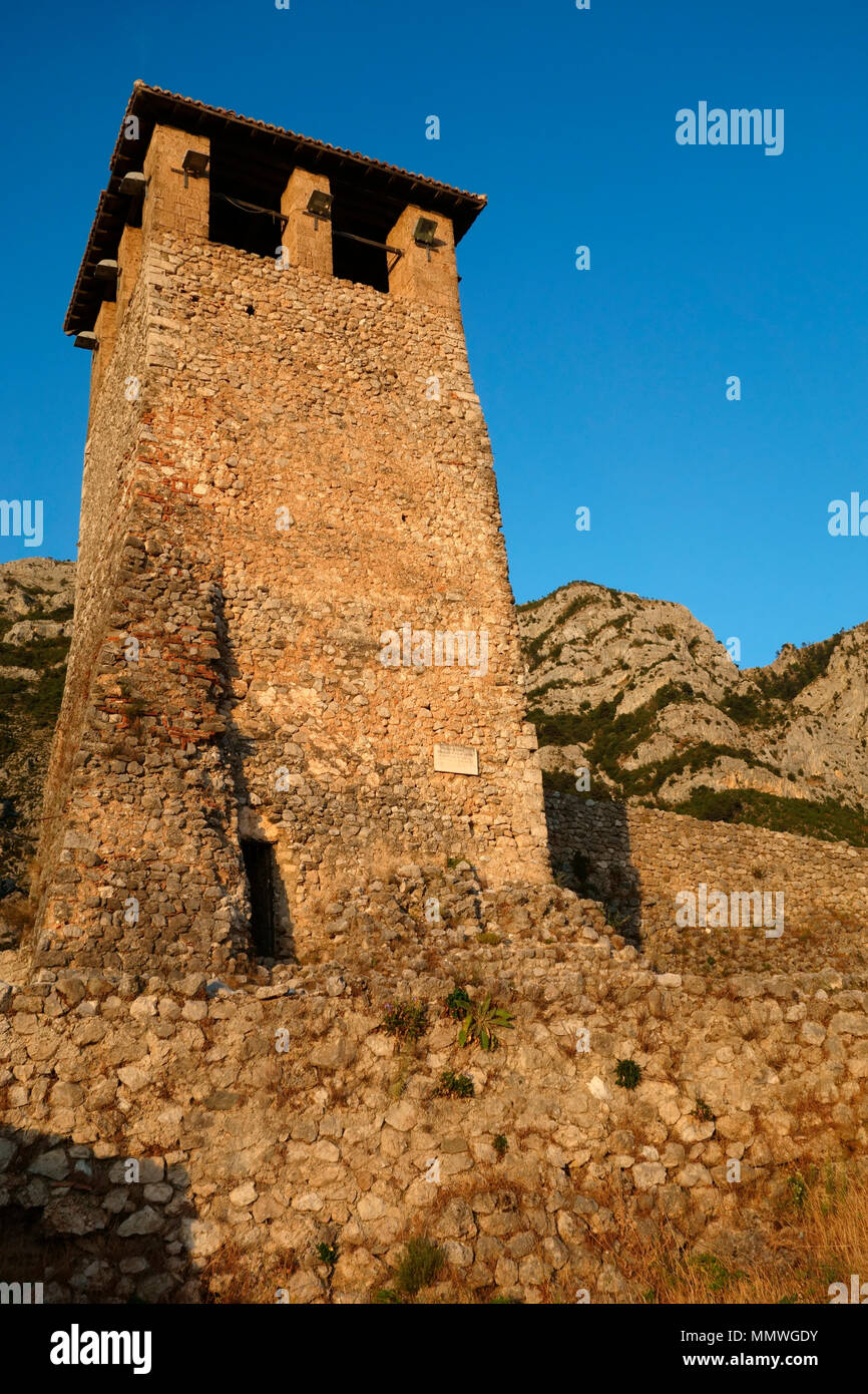 Kruja castle, Kruja, Albania Stock Photo - Alamy