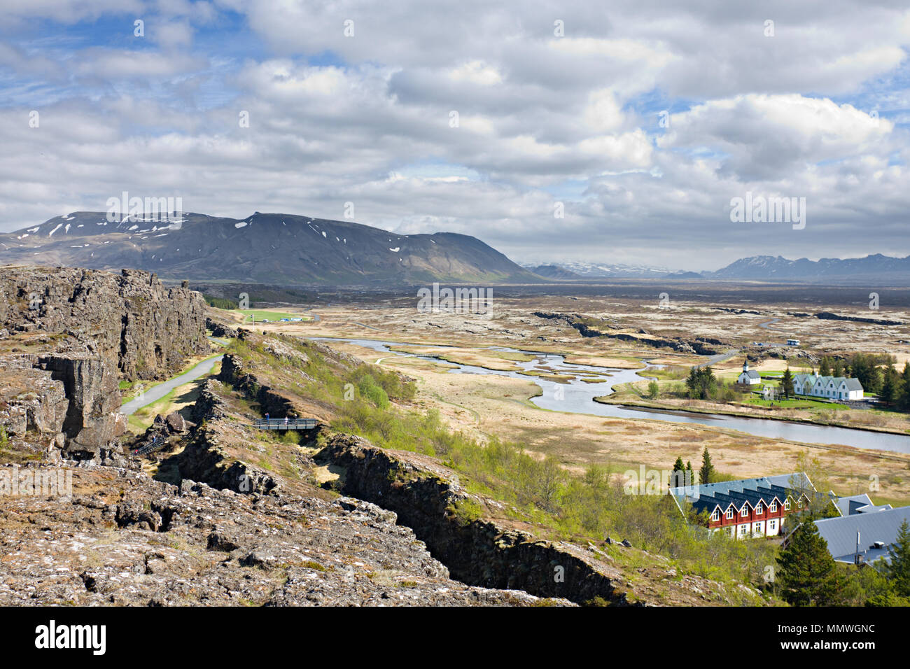 Iceland government building hi-res stock photography and images - Alamy