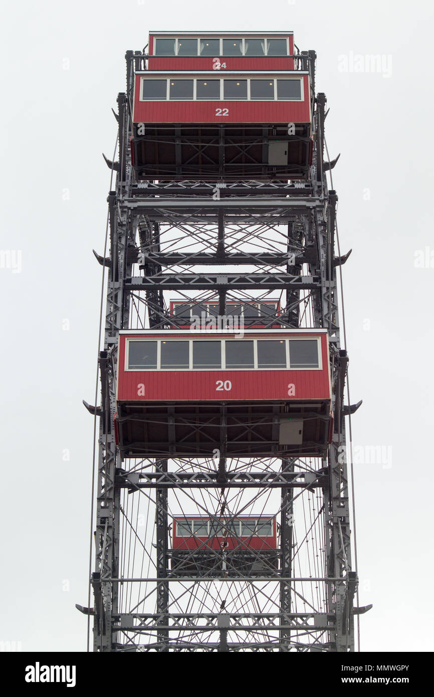 ferris wheel front view unique perspective Stock Photo - Alamy