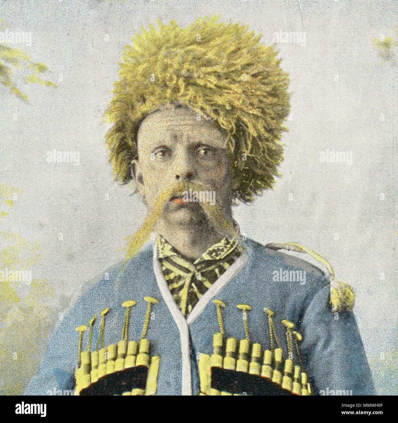 . English: Old Circassian man, Northwest Caucasus, Russia