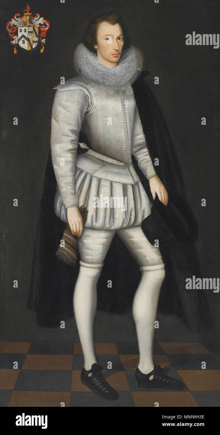 . English: Portrait of John Howe, third son of Robert Howe (d. 1590 ...