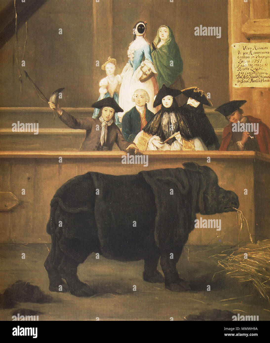 . Français : Clara le Rhinocéros au Carnaval de Venise The Rhinoceros ...