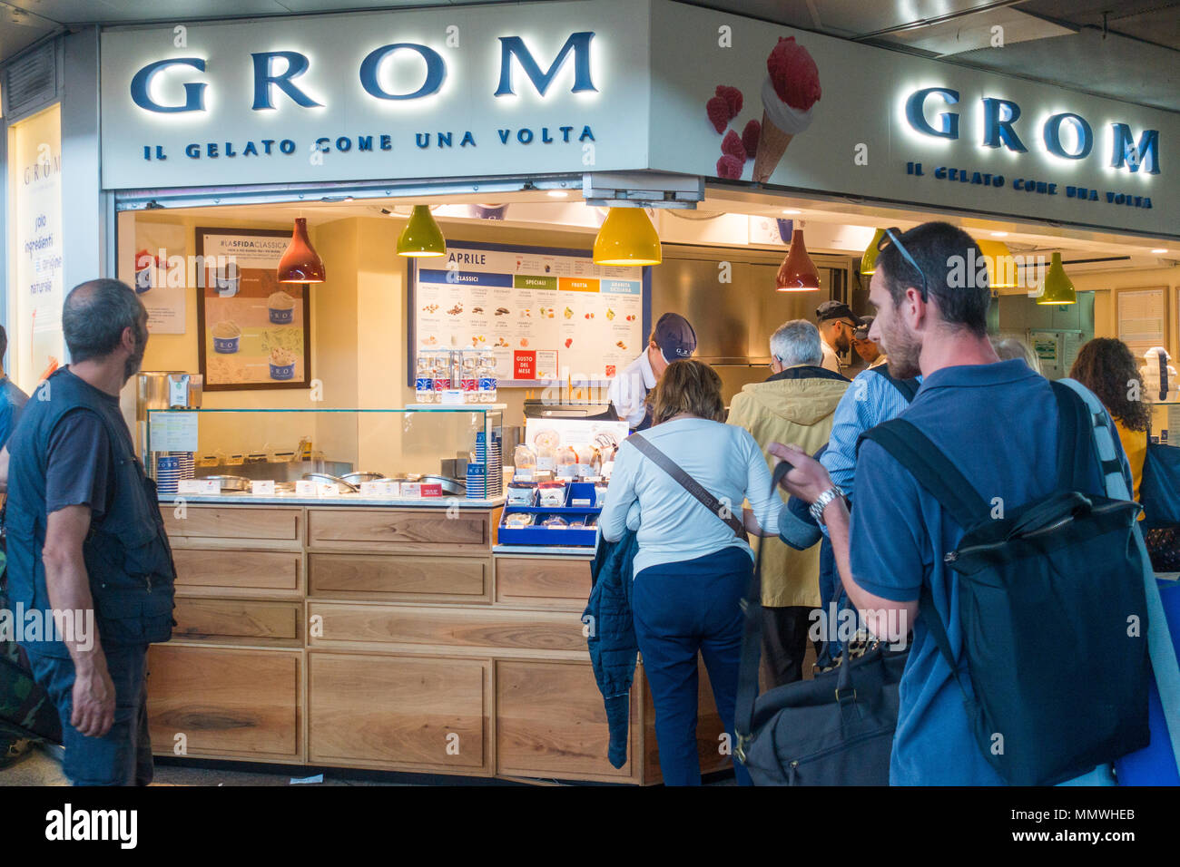 Grom rome hi-res stock photography and images - Alamy